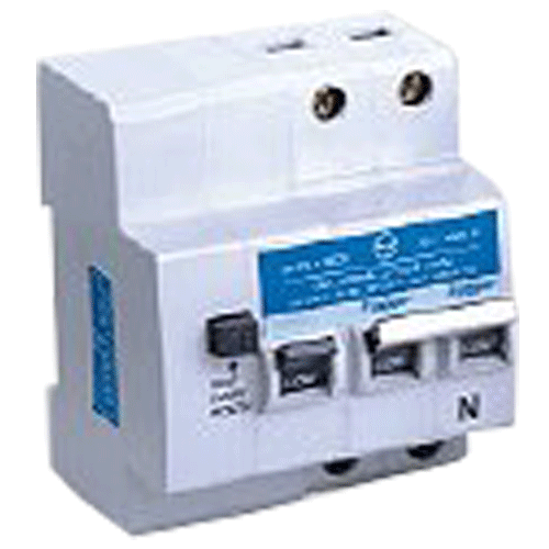 L&T MAKE 16A 30mA DOUBLE POLE ELCB+MCB